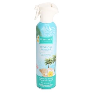 Homeline Odor Eliminating Air Refresher Spray, Tropical Waters, 8.8 fl. oz.