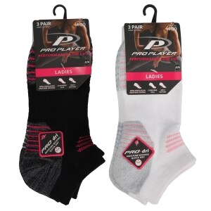 Pro Player(R) Women's Size 4-10 Performance Low-Cut Socks, 6-ct.