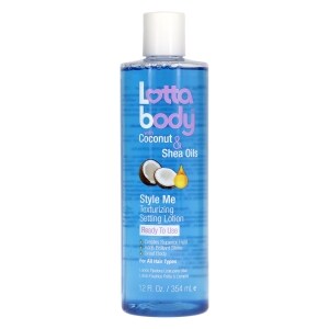 Lottabody Coconut and Shea Oil Style Me Texturizing Setting Lotion, 12 ...