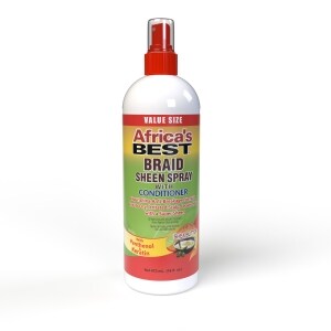 Africa’s Best Braid Sheen Spray with Conditioner, 16 fl oz.