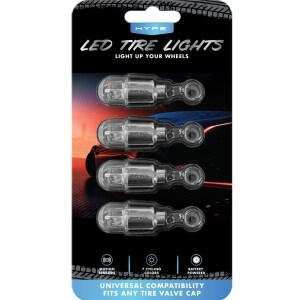 Hype LED Tire Lights, 4-ct. Pack