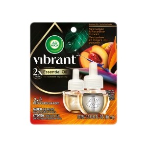 AIR WICK® Scented Oil - Twin Refill Nectarine & Paradise Flower 6/(2x ...