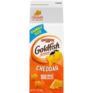 Goldfish Cheddar Crackers, Snack Crackers, 14 oz carton