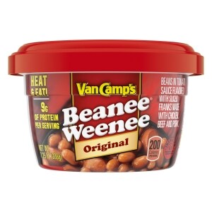 Van Camp's Beanee Weenee Original Flavor Microwavable Cup, 7.25 oz.