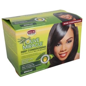 African Pride Olive Miracle Relaxer Kits