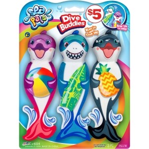 Spa Pals Dive Buddies Pool Toys, 3-ct. | Family Dollar