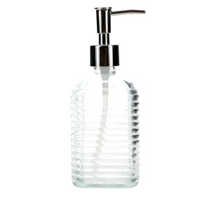 Family Chef Glass Soap Dispenser