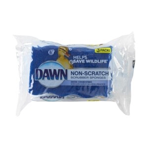 Dawn Non-Scratch Sponge, Pack of 3 | Family Dollar