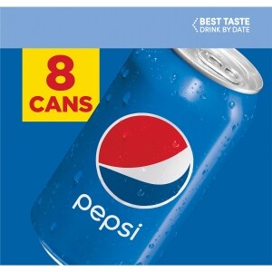 Pepsi Soda Cola 12 Fl Oz 8 Count Cans | Family Dollar