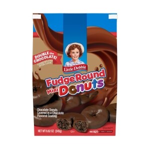 Little Debbie Family Pack Fudge Round Mini Donuts (bagged) | Family Dollar