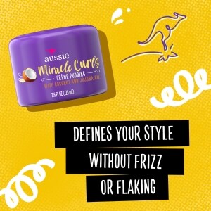 Aussie Miracle Curls Creme Pudding, 7.6-oz. Containers | Family Dollar