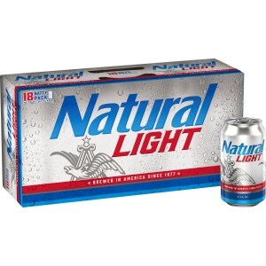 Natural Light® Beer, 18 Pack 12 fl. oz. Cans