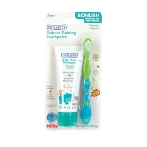 Dr Talbots Toddler Training Toothpaste (1.6 Oz.)with Toddler's 1st ...