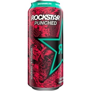 Rockstar Punched Watermelon Energy Drink 16 fl oz | Family Dollar