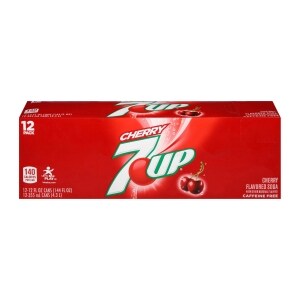 7UP Cherry Flavored Soda, 12 fl oz cans, 12 pack | Family Dollar