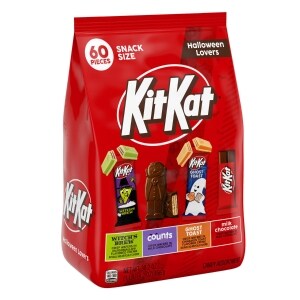 KIT KAT® Assorted Flavored Wafer Snack Size, Halloween Candy Bag, 30.2 ...