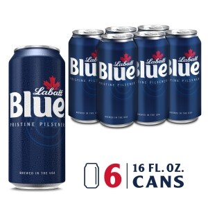 Labatt Blue Canadian Pilsener Beer - 6pk/16 fl oz Cans | Family Dollar