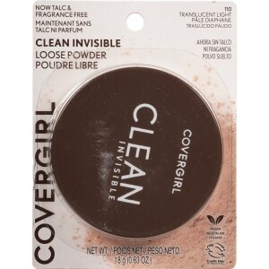 COVERGIRL Clean Invisible Loose Powder - Loose Powder, Setting Powder ...