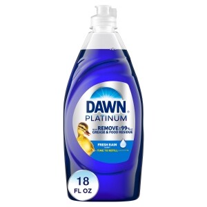Dawn Platinum Liquid Dish Soap, Dishwashing Liquid, Grease Removal ...
