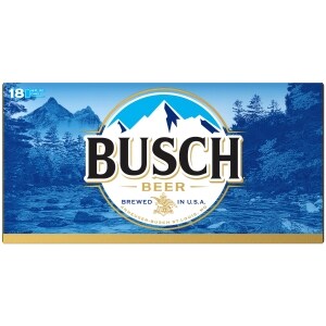 Busch Beer, 18 Pack Beer, 16 FL OZ Cans | Family Dollar