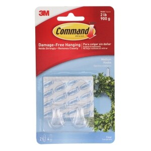 Command™ Medium Clear Hooks | Family Dollar