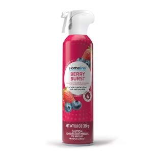 Homeline Odor Eliminating Air Refresher Spray,Berry Burst, 8.8 fl. oz.