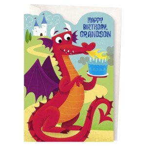 Sentimental Studios Grandson Birthday Card