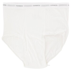 View Hanes Men's Large White Tagless