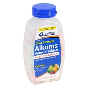 View Ultra-Strength Fruit-Flavored Antacid Tablets, 72