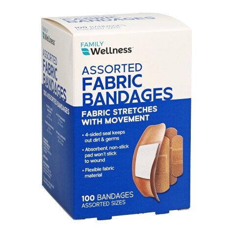 Curad Flex-Fabric Assorted Bandages, 100-ct. Boxes