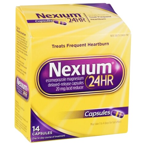 Nexium 24HR Delayed-Release Heartburn Relief Capsules, 14 ct.