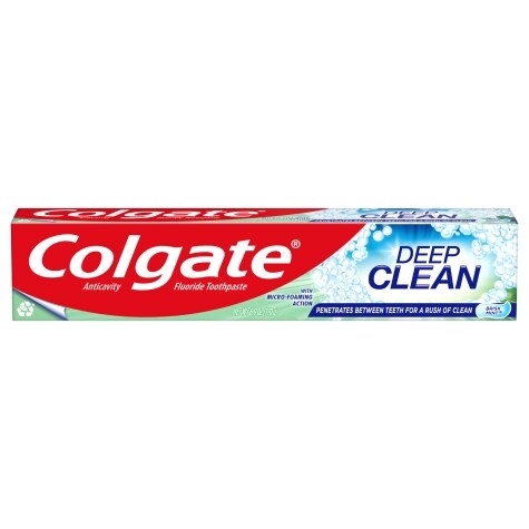 Colgate Deep Clean Toothpaste, Brisk Mint - 6 ounce
