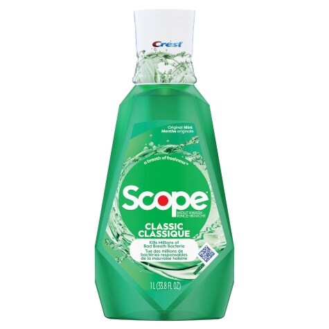 Crest Scope Mouthwash Mint 1 liter