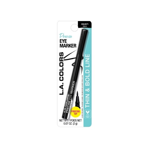 L.A. Colors Precision Eye Marker in Black, .07 oz.