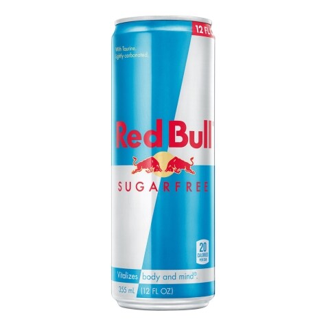 Red Bull Sugar Free Energy Drink, 114mg Caffeine, 12 fl oz Can