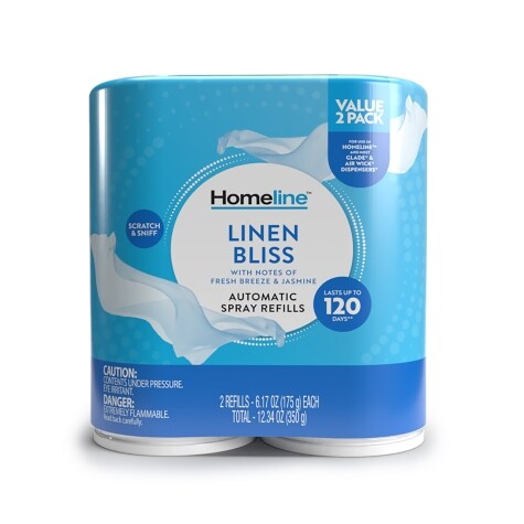 Homeline Linen Bliss Automatic Spray Fragrance Refills, 2-ct.