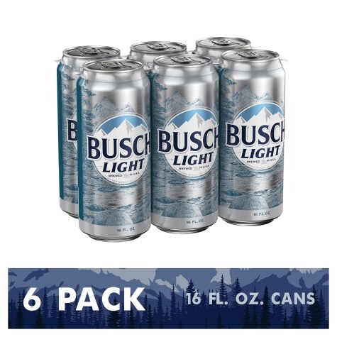 Busch Light® Beer, 6 Pack 16 fl. oz. Cans | Family Dollar