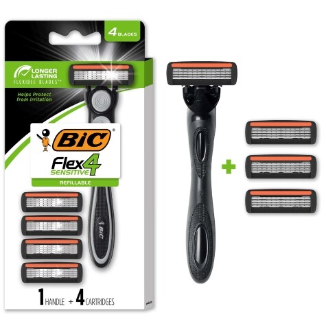 Bic Hybrid Flex 4 Razor Sets, 5 pc.
