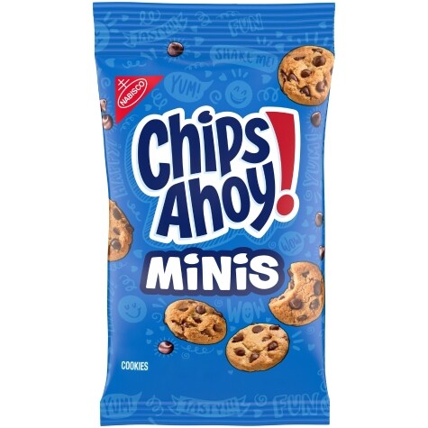 CHIPS AHOY! Mini Original Chocolate Chip Cookies, Big Bag, 3 oz