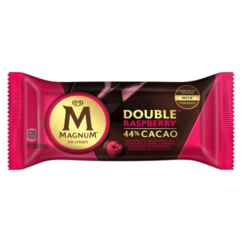Magnum Ice Cream Bars Double Raspberry Bar 3.04 fl oz | Family Dollar