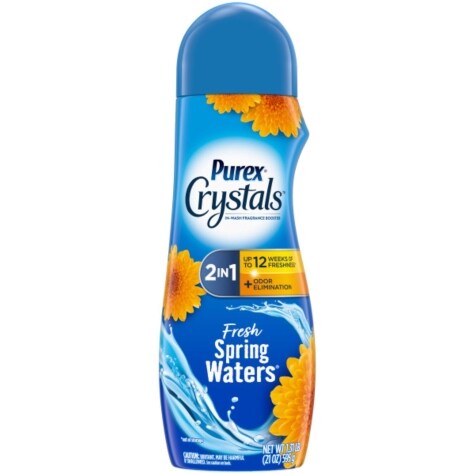 Purex Crystals In-Wash Fragrance and Scent Booster, Fresh Spring Waters ...