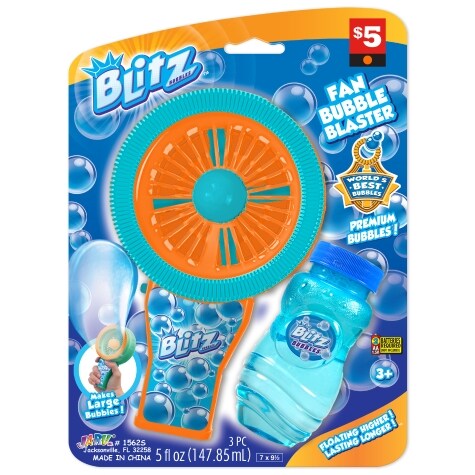 Blitz Bubble Fan Blaster