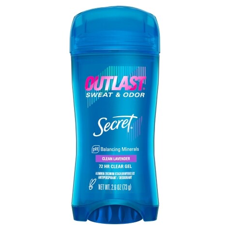 Secret Clean Lavender Clear Gel Deodorant | Family Dollar