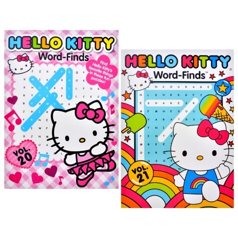 Hello Kitty Word Find Puzzle, 112 pg.