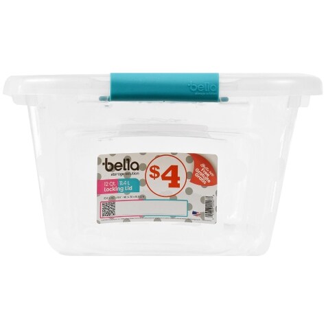 Bella Locking Lid Storage Solutions, 12 qt. | Family Dollar