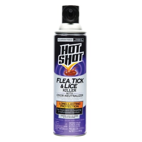 HOT SHOT® Flea, Tick & Lice Killer with Odor Neutralizer, 14oz