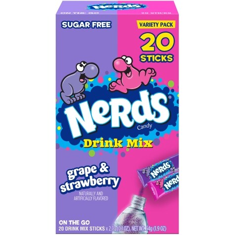 NERDS POWDER MIX VARIETY 0.1OZ 20CT