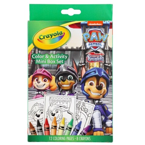 Paw Patrol Color and Sticker Activity Set with Crayons