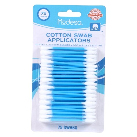 Modesa Cotton Swab Applicators, 75 ct.