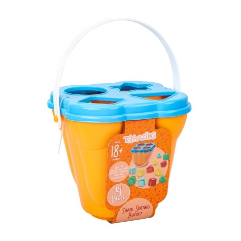 Toymazing Shape Sorting Bucket, 14 pc.